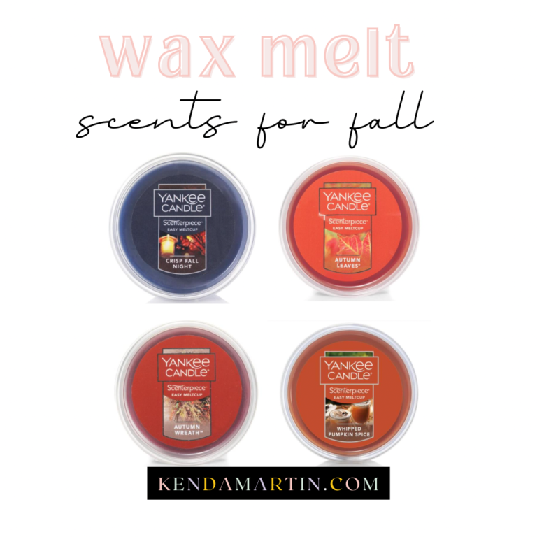 WAX MELTS FOR FALL | 20 SCENTS FOR THE FALL SEASON | Kenda Martin